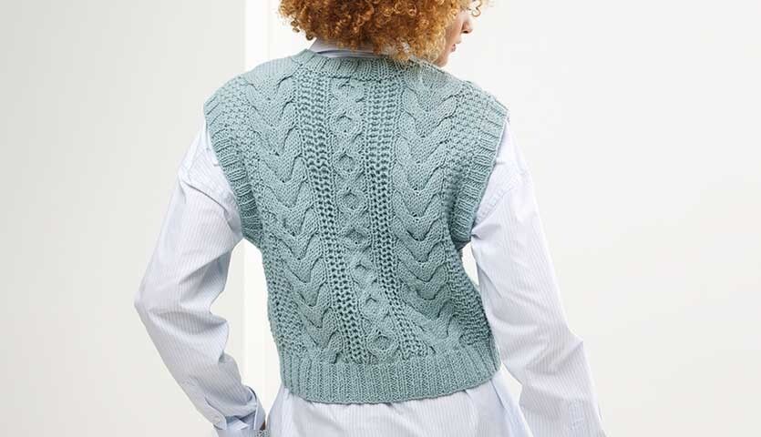 Strickanleitung Pullunder aus Classik | KA00925